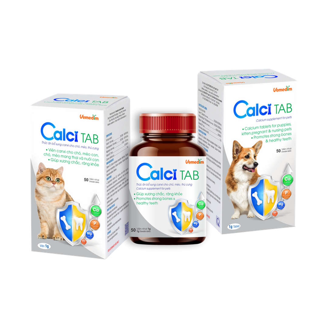 Vemedim Calci TAB – Navetco Pet Store